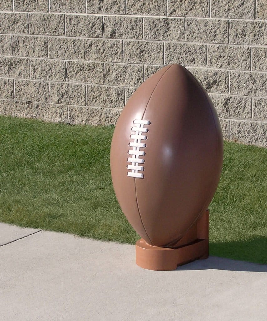 Sports Themed Concrete Ball Bollards | Security Barriers Product | Kay ...