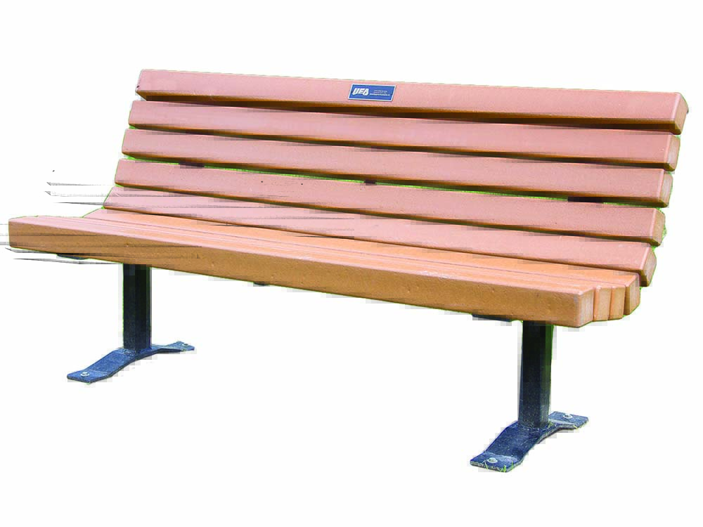Buy Commercial Contour Park Benches for Parks & Municipalities | USA Made