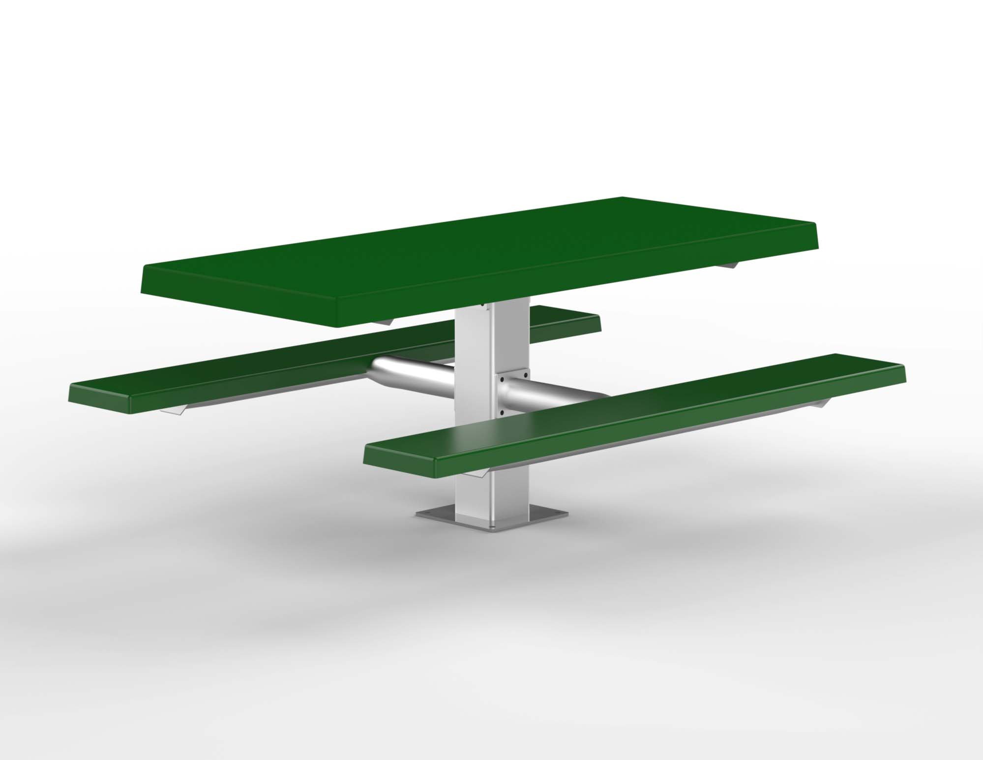 Buy Commercial 6SPT Series Single Post Tables for Parks ...