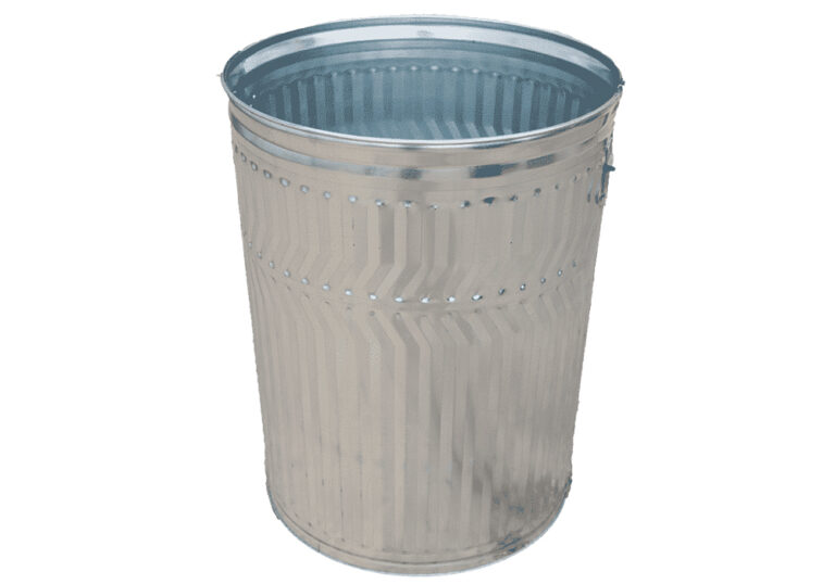 Commercial Galvanized Steel Trash Can - 20 or 32gal | Kay Park