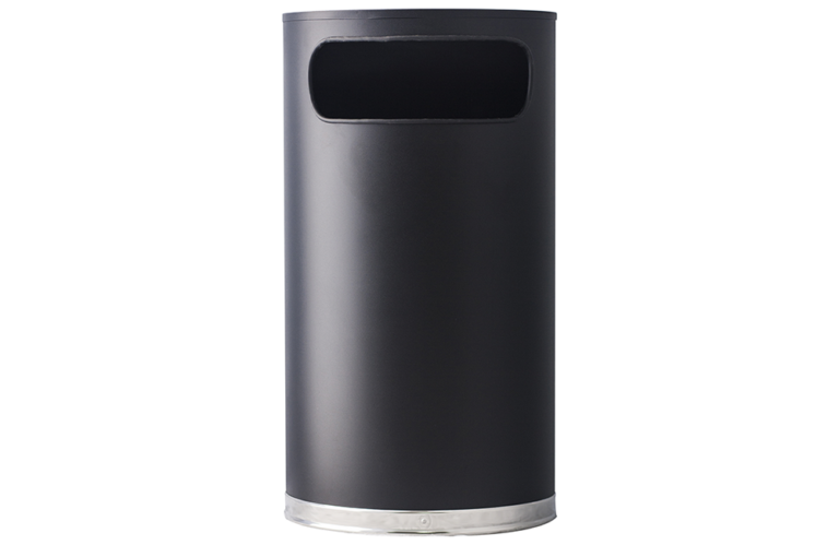 Half Round Receptacle | Indoor Litter Receptacle Product | Kay Park ...